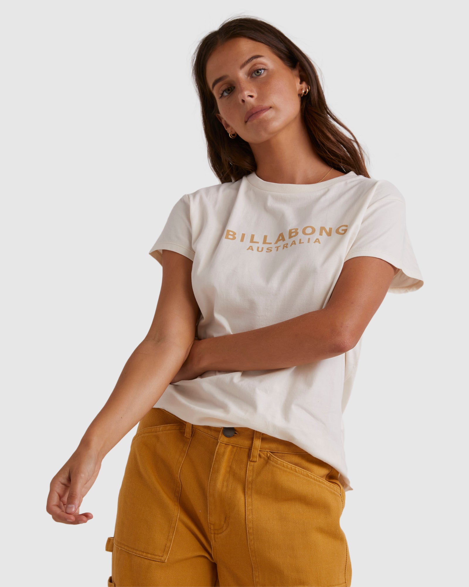 Womens Society T-Shirt - SALT CRYSTAL | Billabong AU