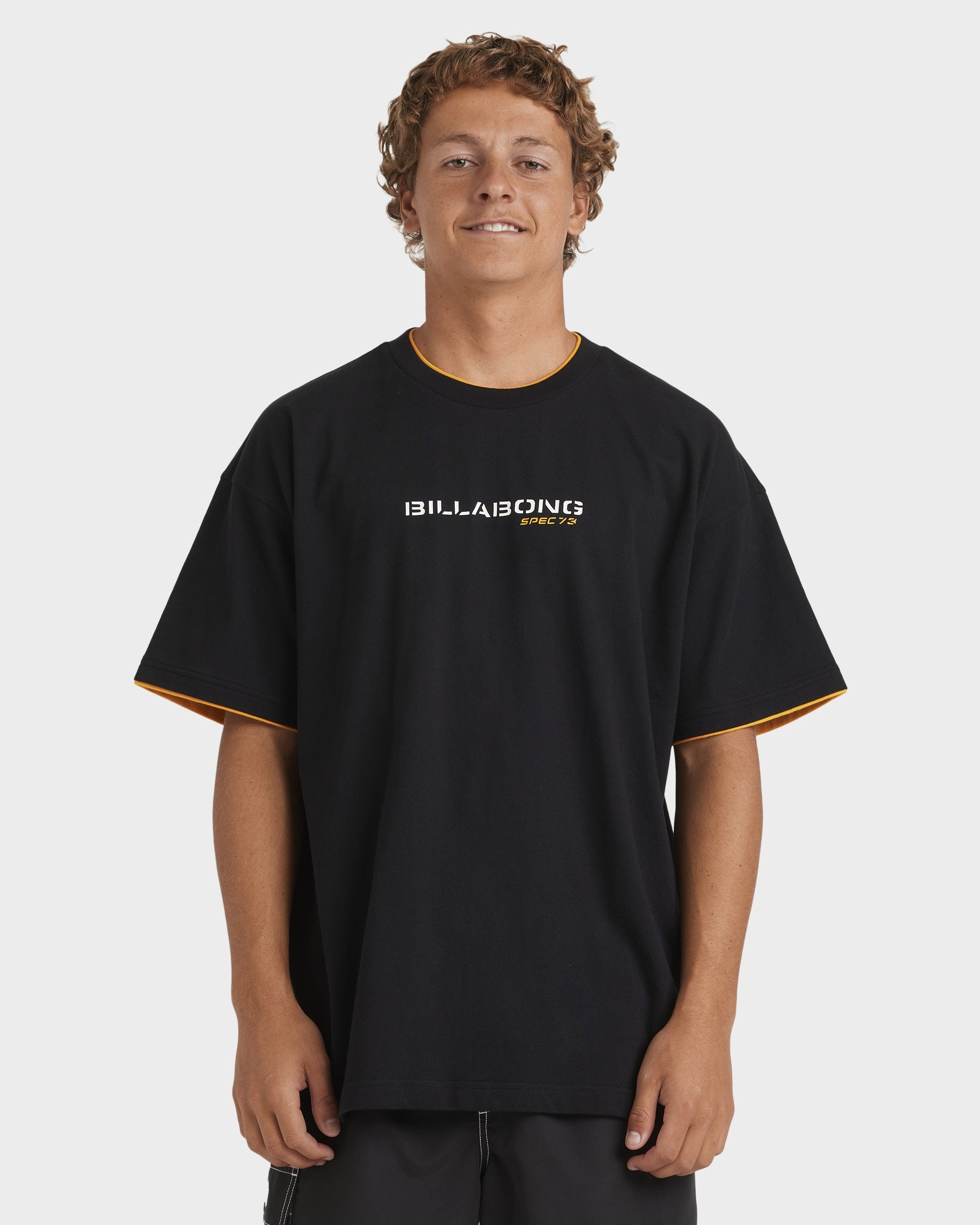 Mens Spec Tipper T-Shirt – Black – Billabong AU