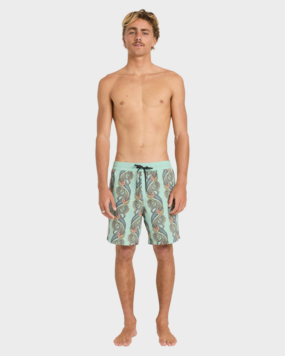 Mens Good Times Layback 16" Boardshorts – Granite Green – Billabong AU