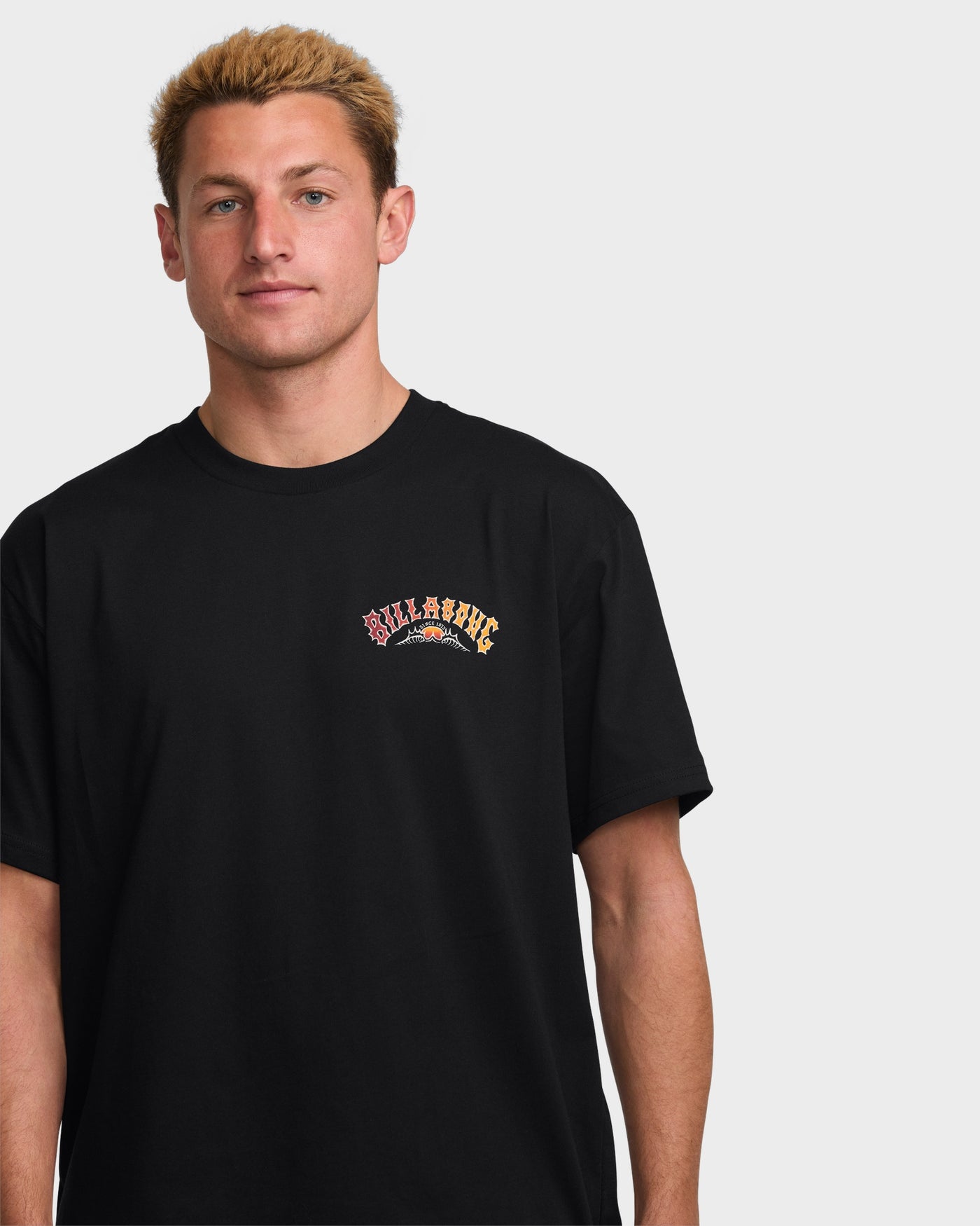 Mens Throwback Regular T-Shirt – Black – Billabong AU