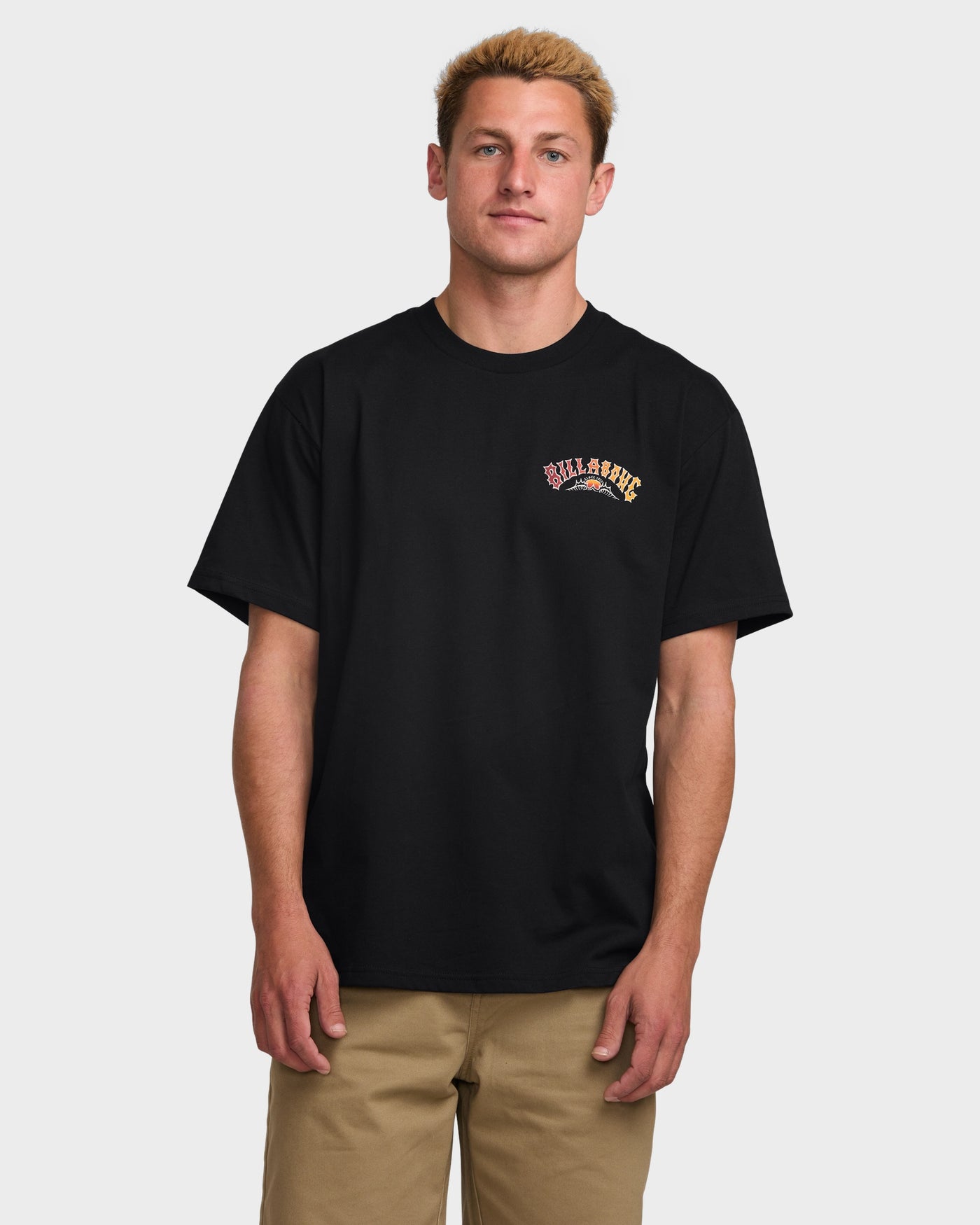 Mens Throwback Regular T-Shirt – Black – Billabong AU