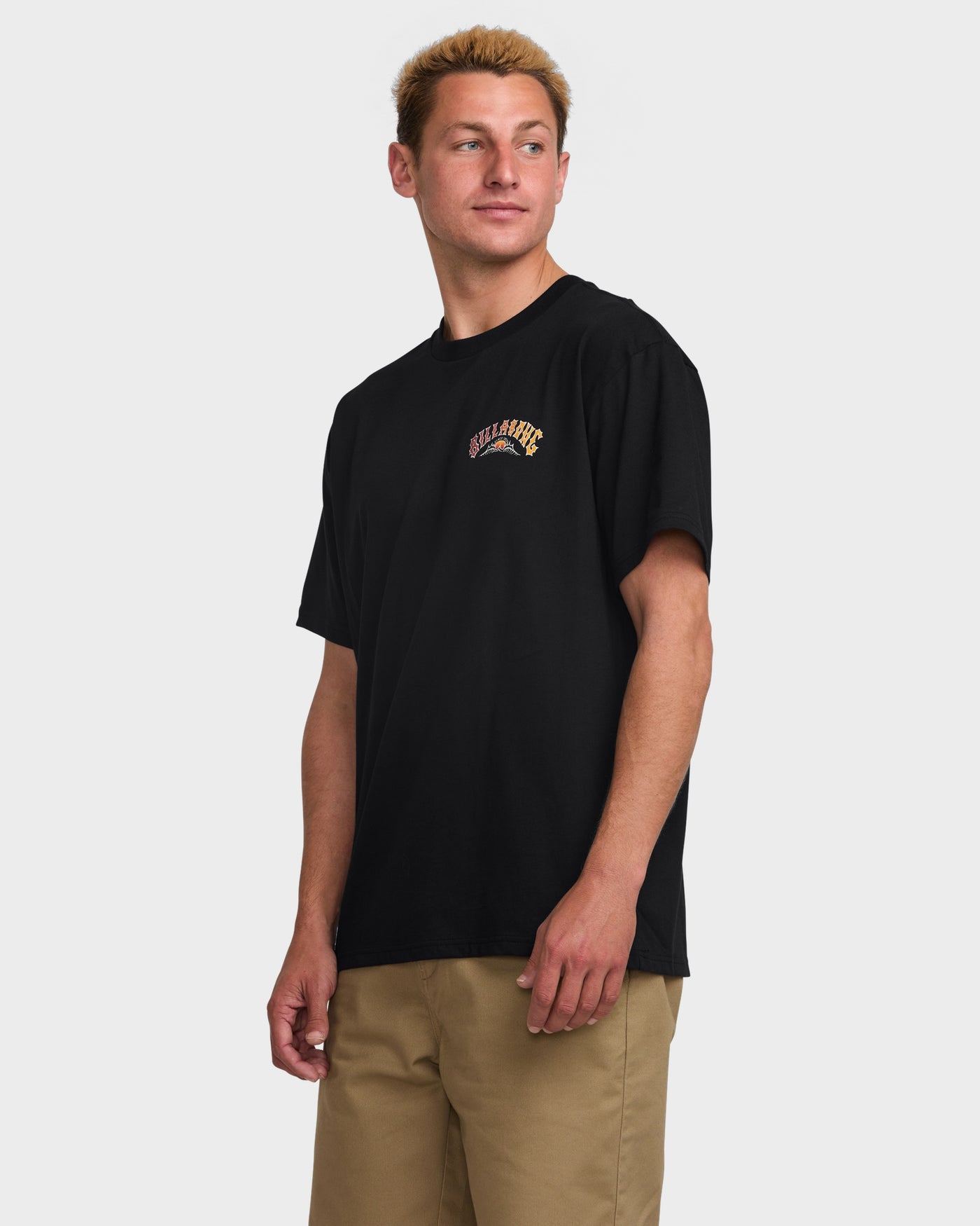 Mens Throwback Regular T-Shirt – Black – Billabong AU