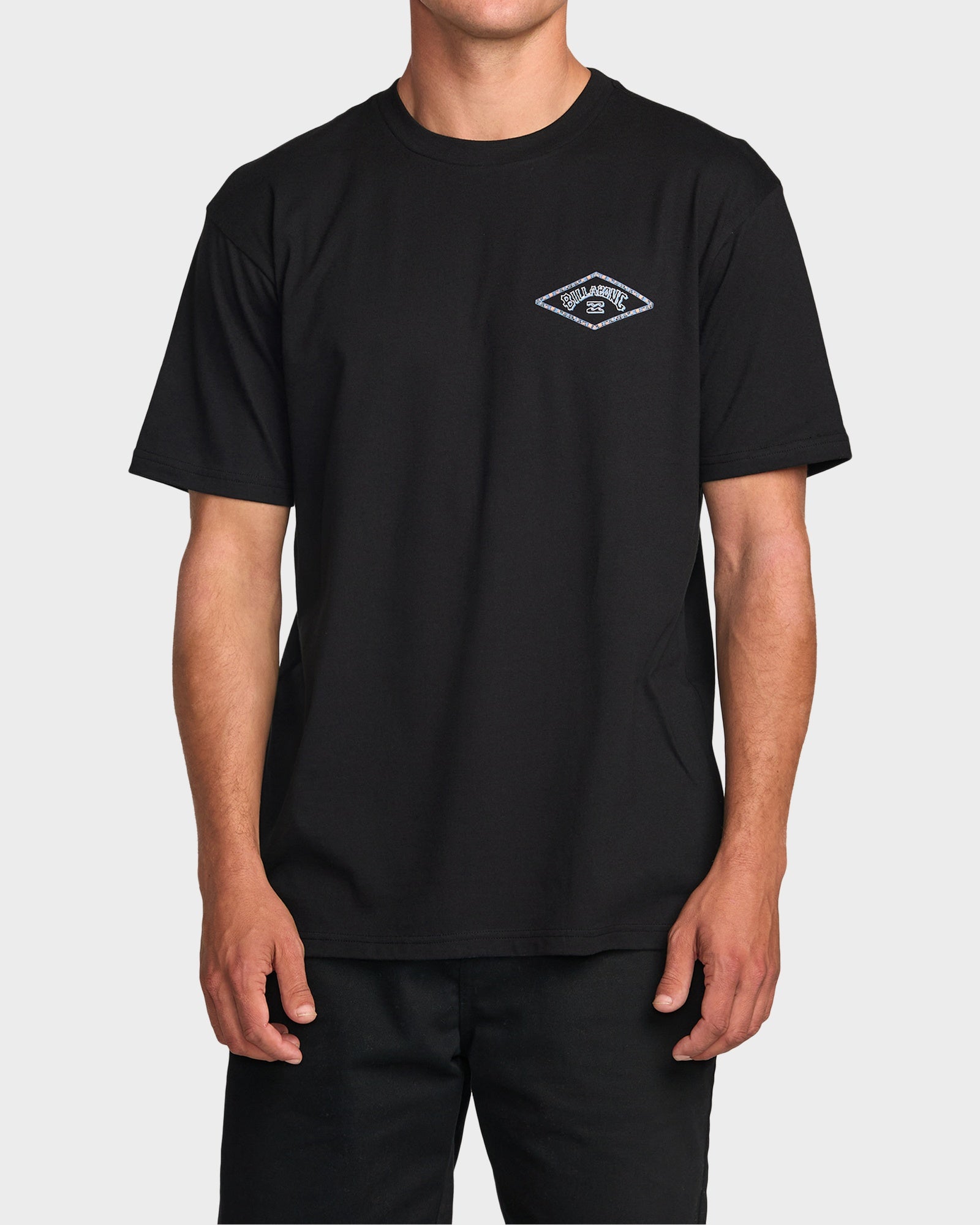 Mens Diamond Arch T-Shirt – Black – Billabong AU