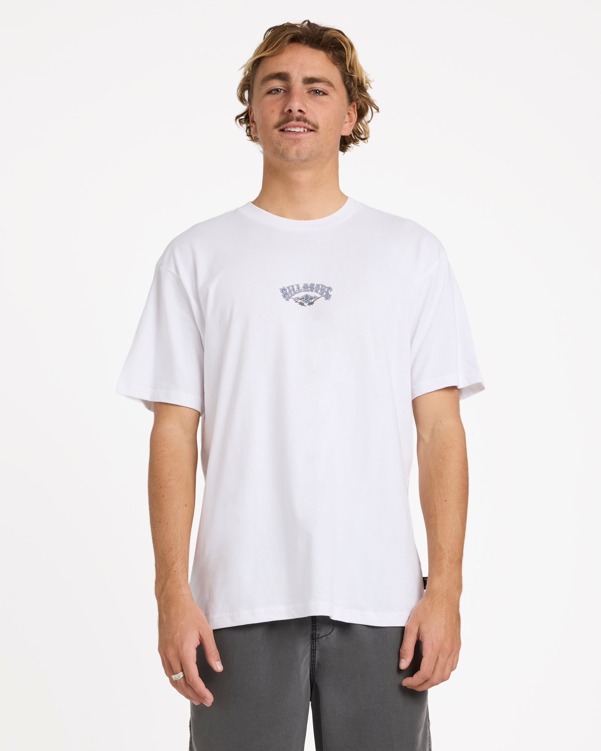 Mens Rose Arch Regular T-Shirt - WHITE | Billabong AU