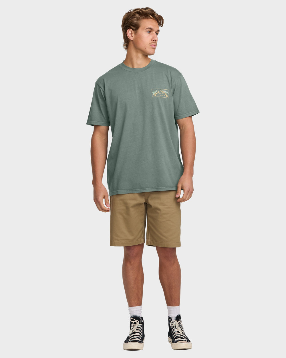 Mens Original Arch Premium Wave Washed T-Shirt – Billabong AU
