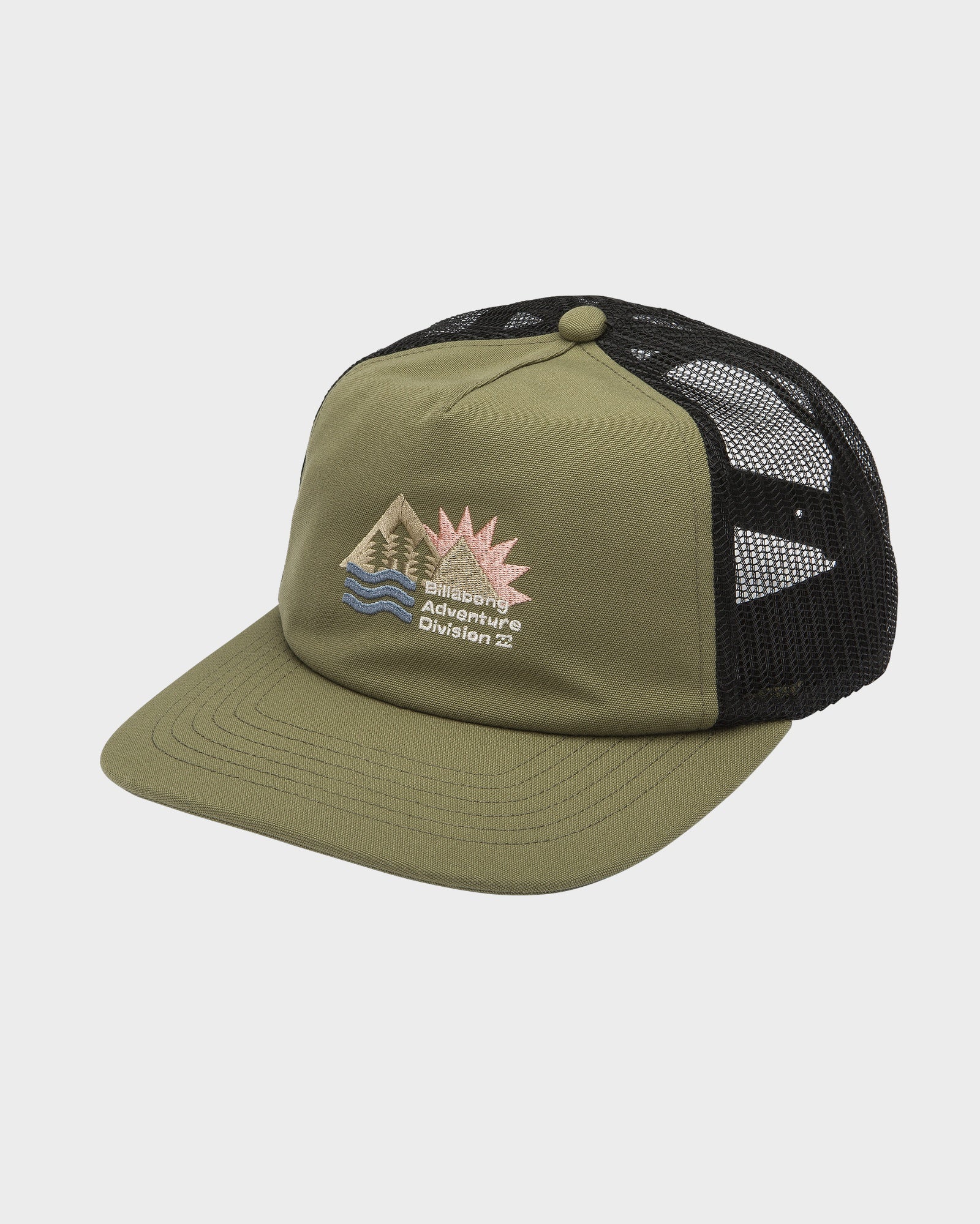 Mens A/Div Trailblaze Trucker Cap - MILITARY | Billabong AU