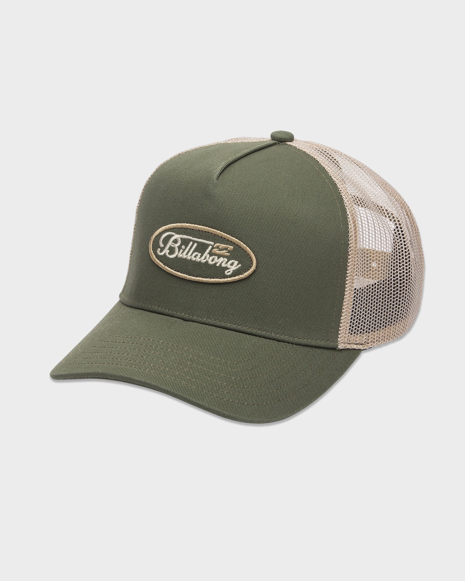 Mens Bad Dog Trucker Cap - MILITARY | Billabong AU