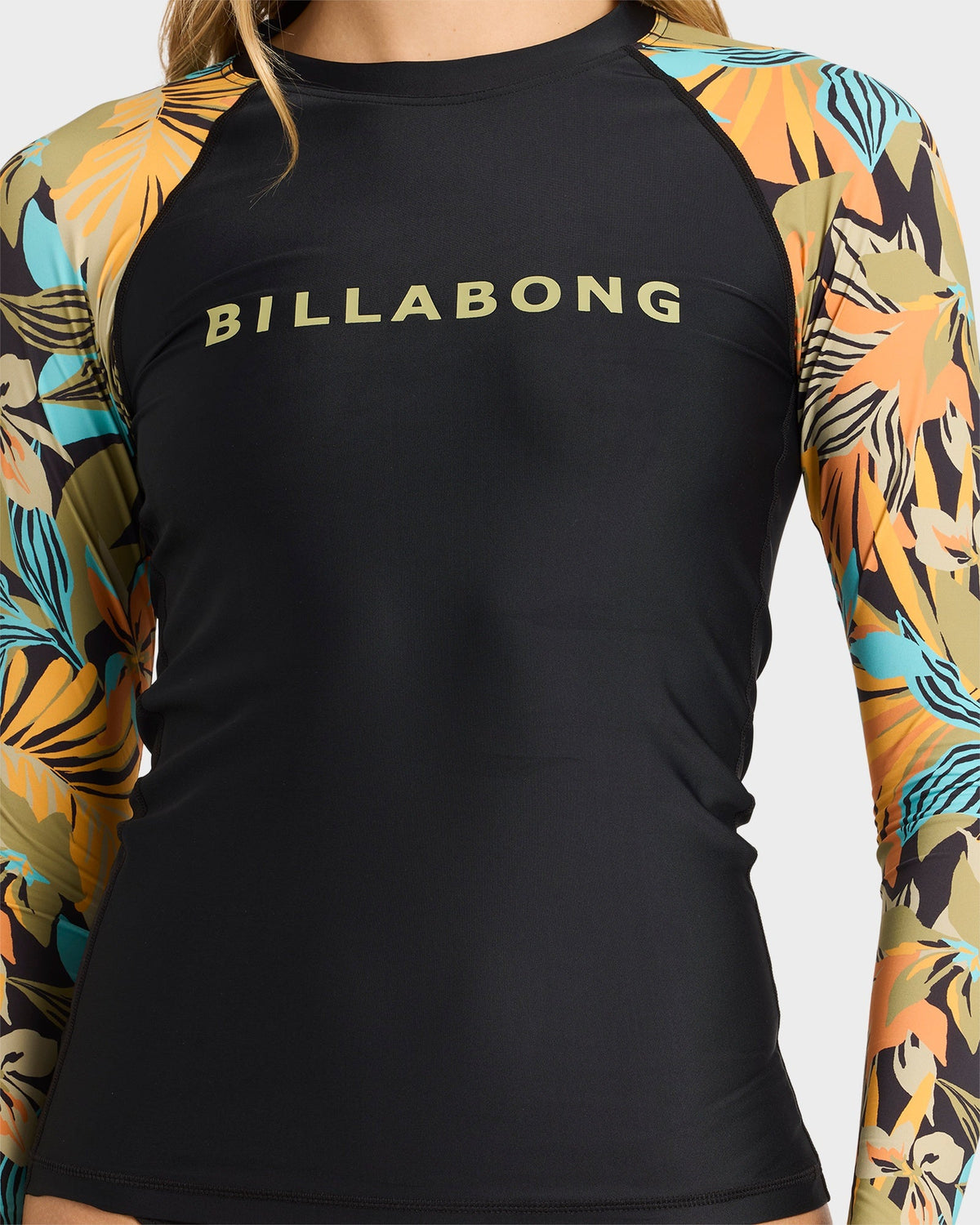 Womens Des Tropiques Leilani Long Sleeve Rash Vest – Billabong AU