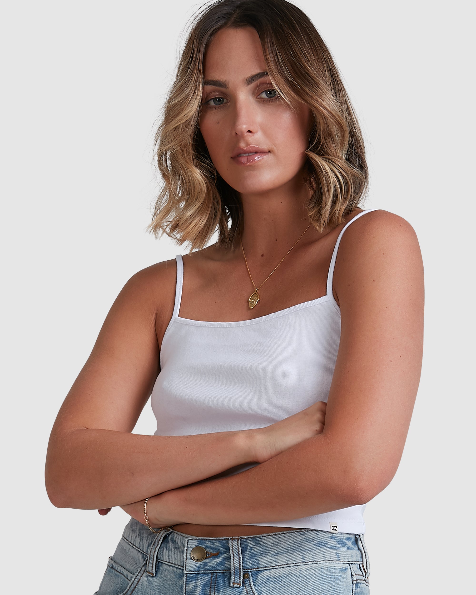 Womens Mini Tank Top - WHITE | Billabong AU