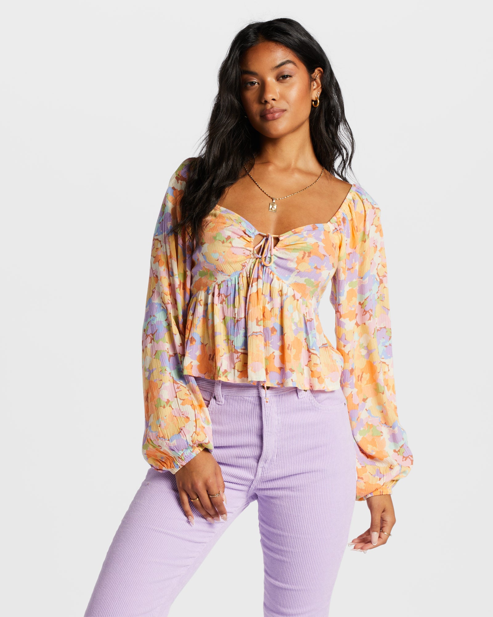 Womens Your Fav Top - WHITE MULTI | Billabong AU