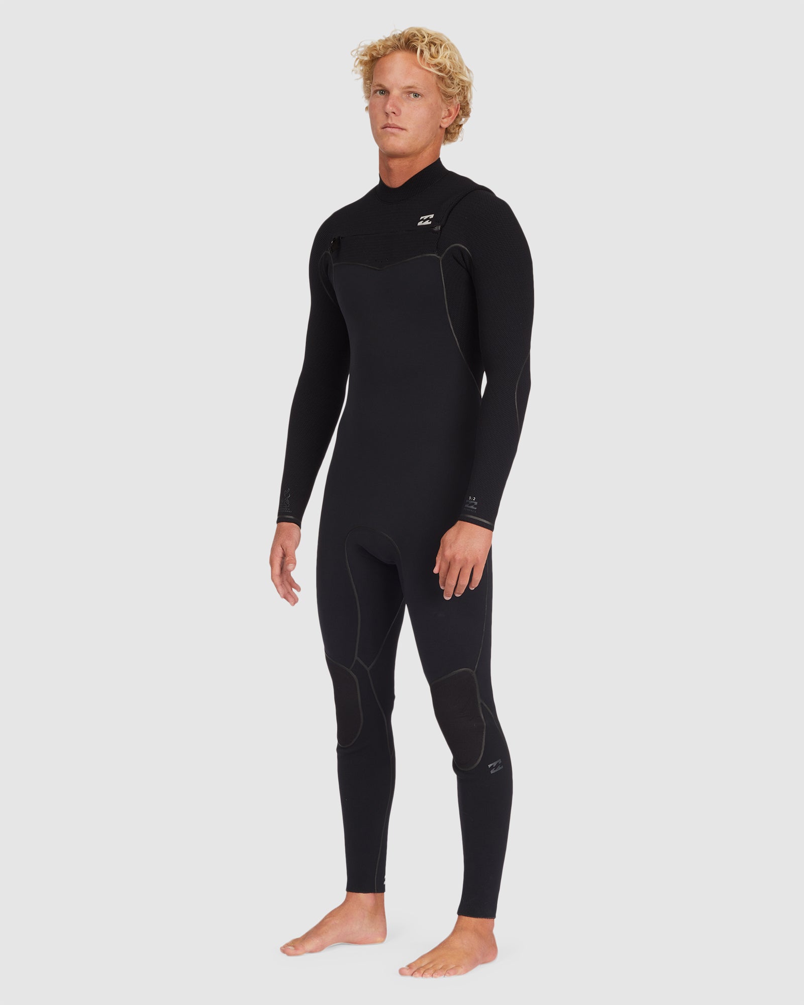 Mens 4/3mm Furnace Chest Zip Steamer Wetsuit – Black – Billabong AU