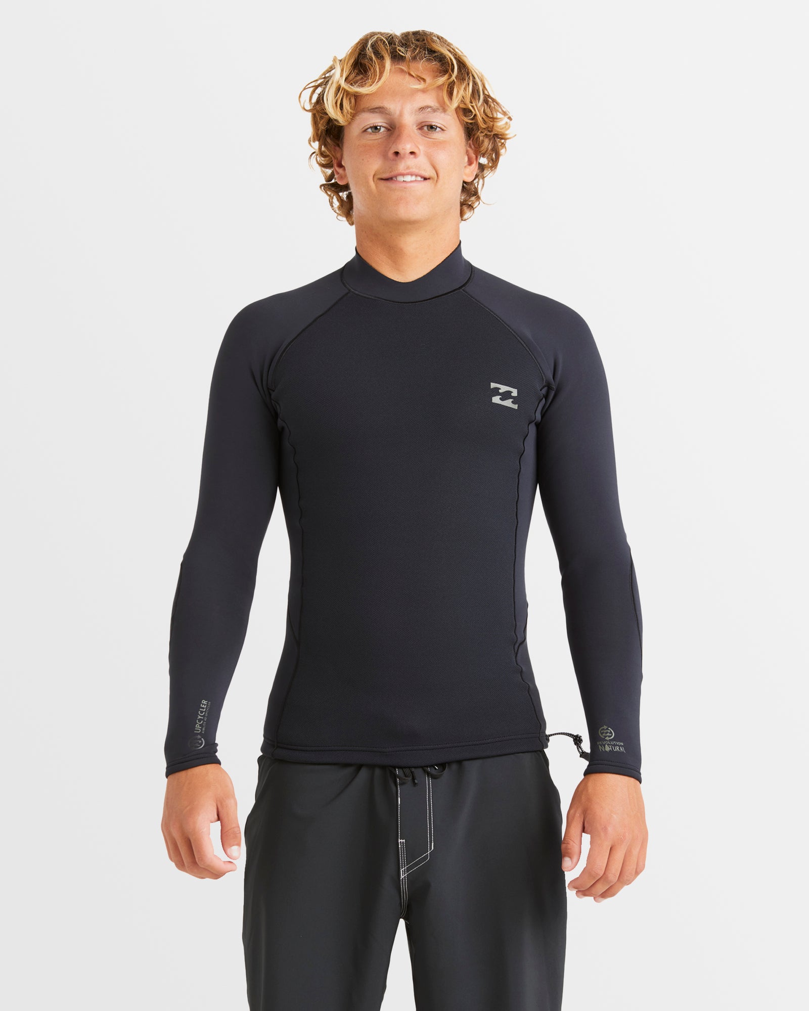Mens 1/1mm Revolution Natural Zipperless Wetsuit Top – Billabong AU