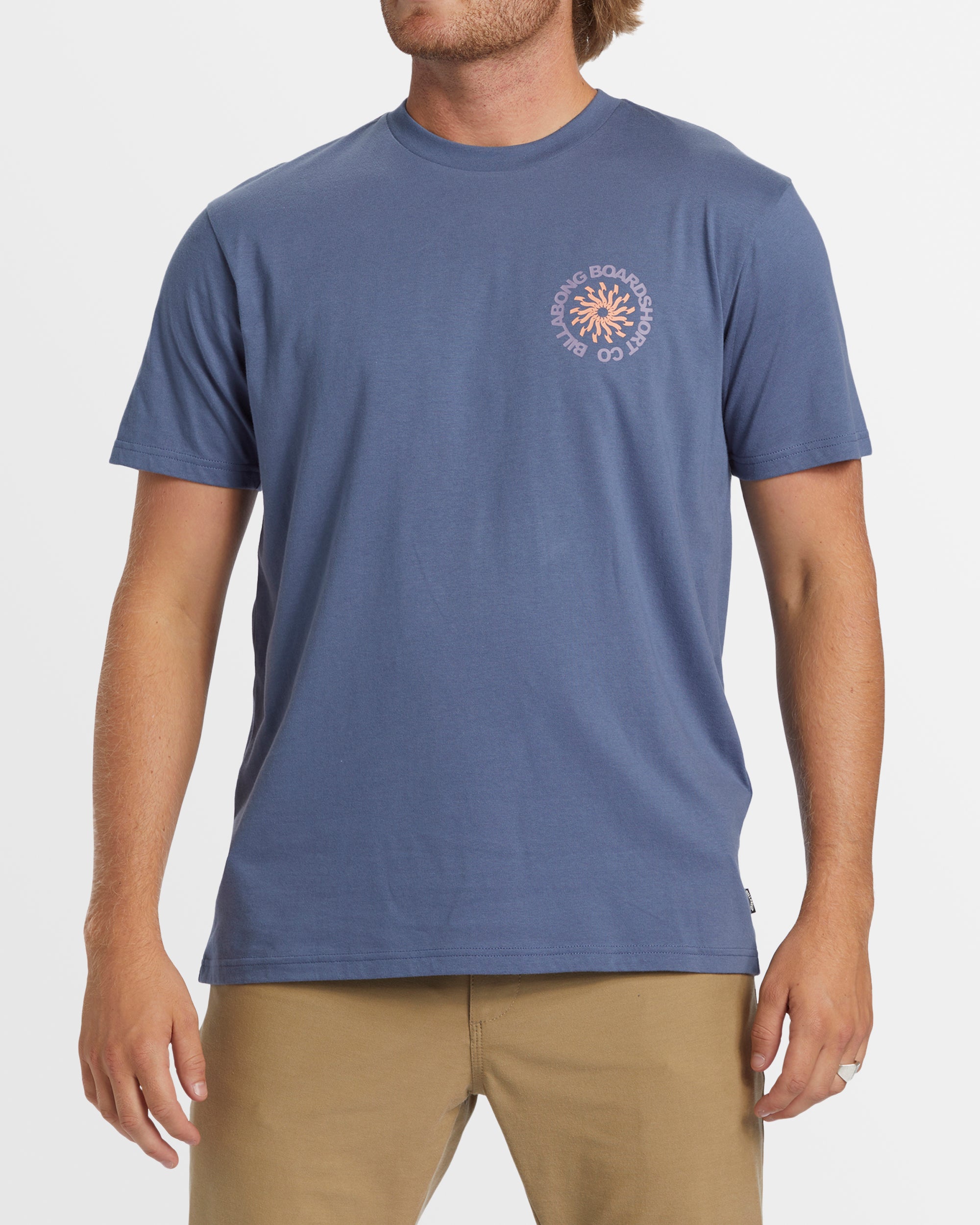 Mens Whirlpool T-Shirt - SLATE BLUE | Billabong AU