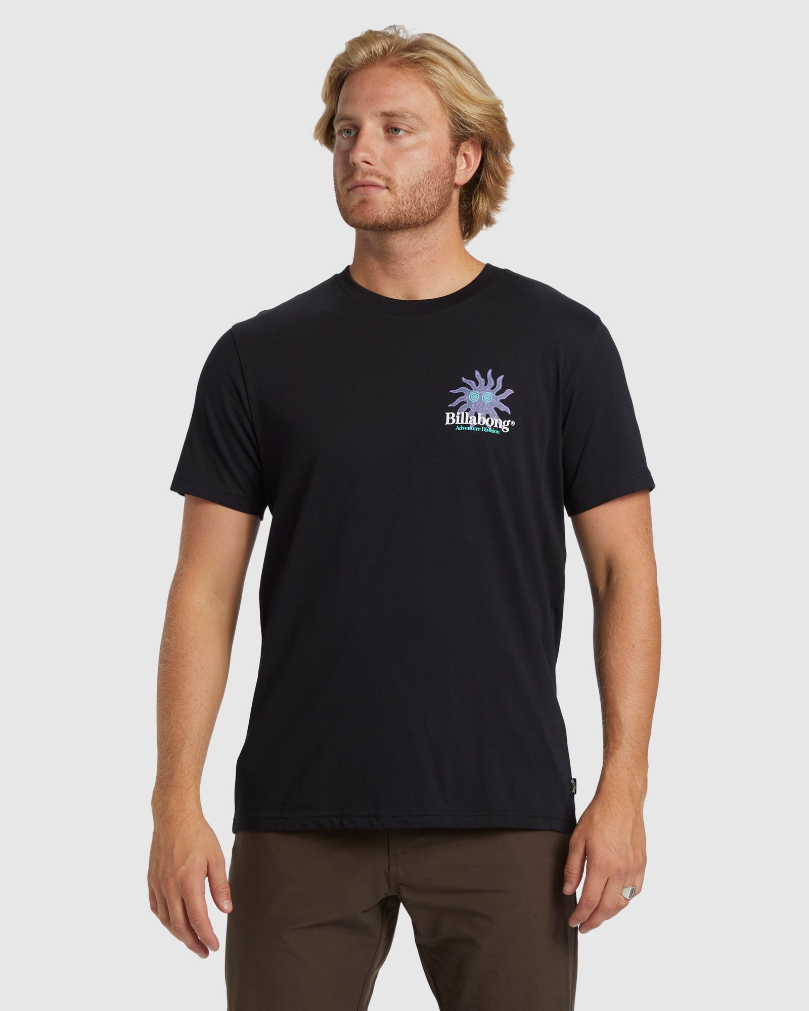 Mens Up Rise T-Shirt - BLACK | Billabong AU