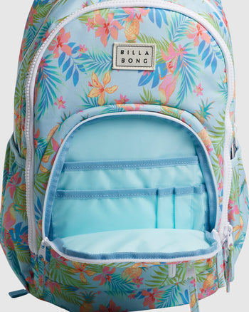 Girls In Da Jungle Roadie Backpack - BLUE GLOW | Billabong AU
