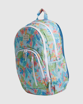 Girls In Da Jungle Roadie Backpack - BLUE GLOW | Billabong AU