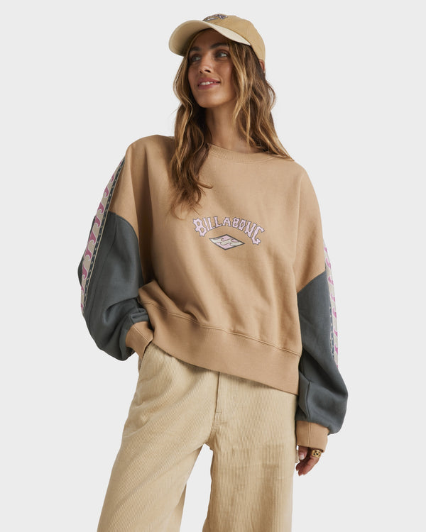 Womens The Way Back Crew Neck – Billabong AU