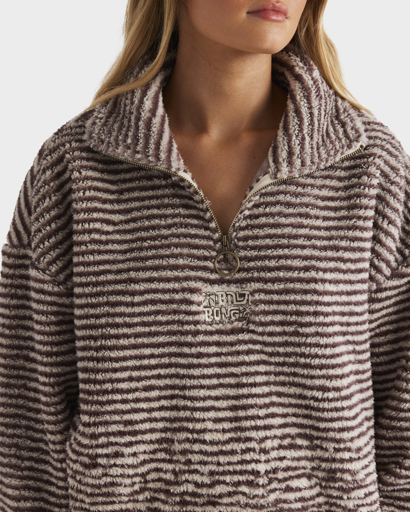 Womens Cool Tides Half Zip Fleece Pullover – Billabong AU