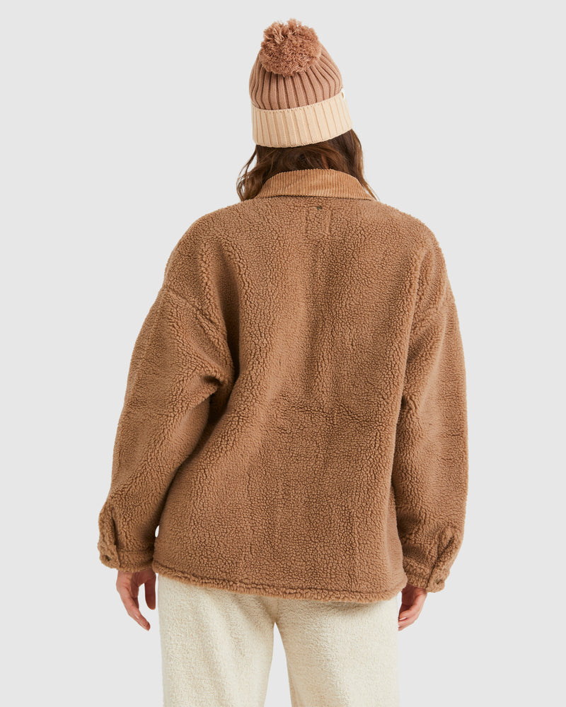 Womens Feeling Toasty Fleece Jacket – Billabong AU