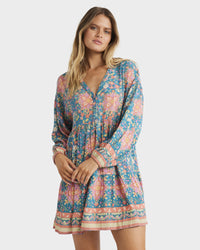 Womens Sunrise Coast La Mer Mini Dress – Billabong AU
