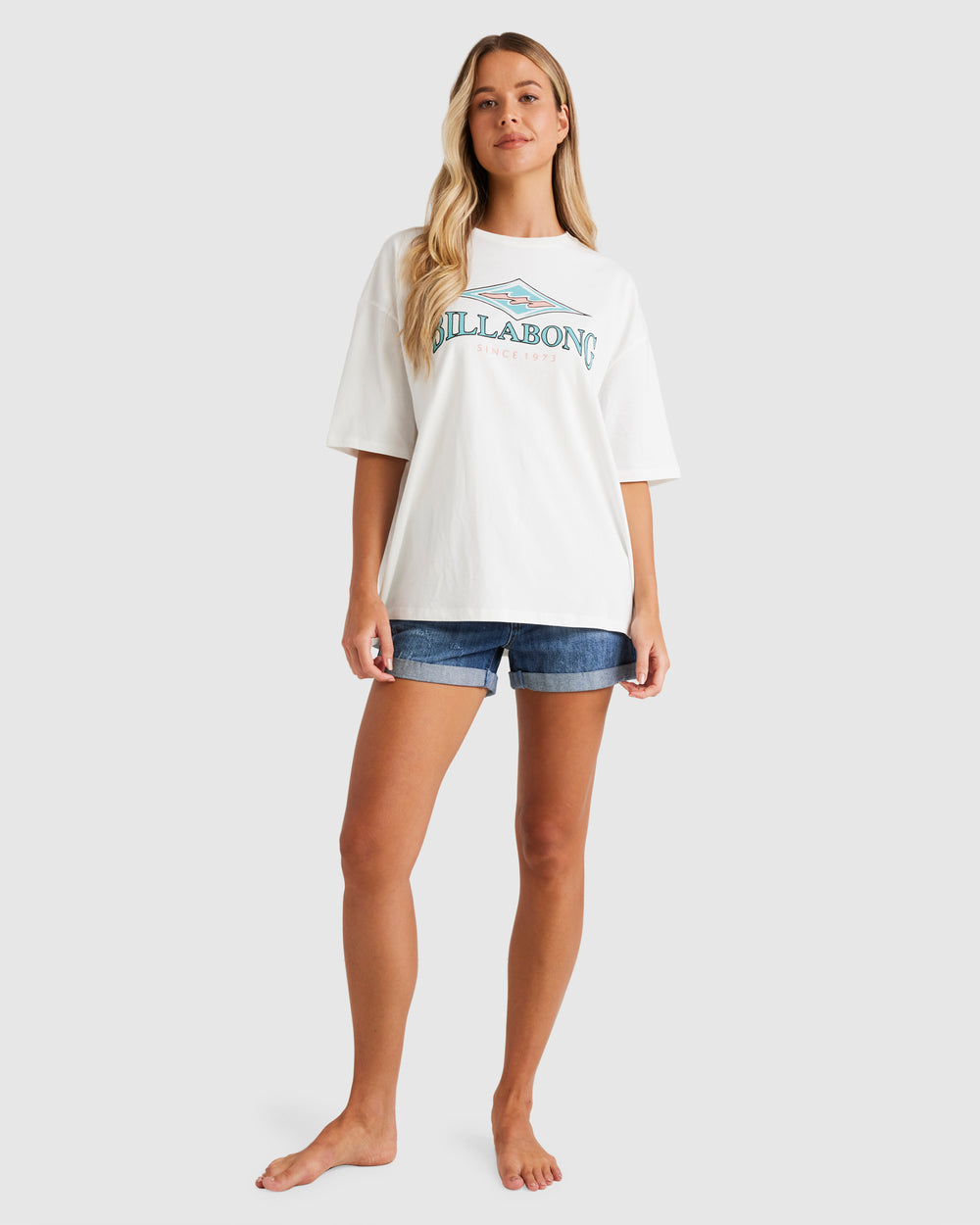 Womens Heritage Diamond T-Shirt – Billabong AU