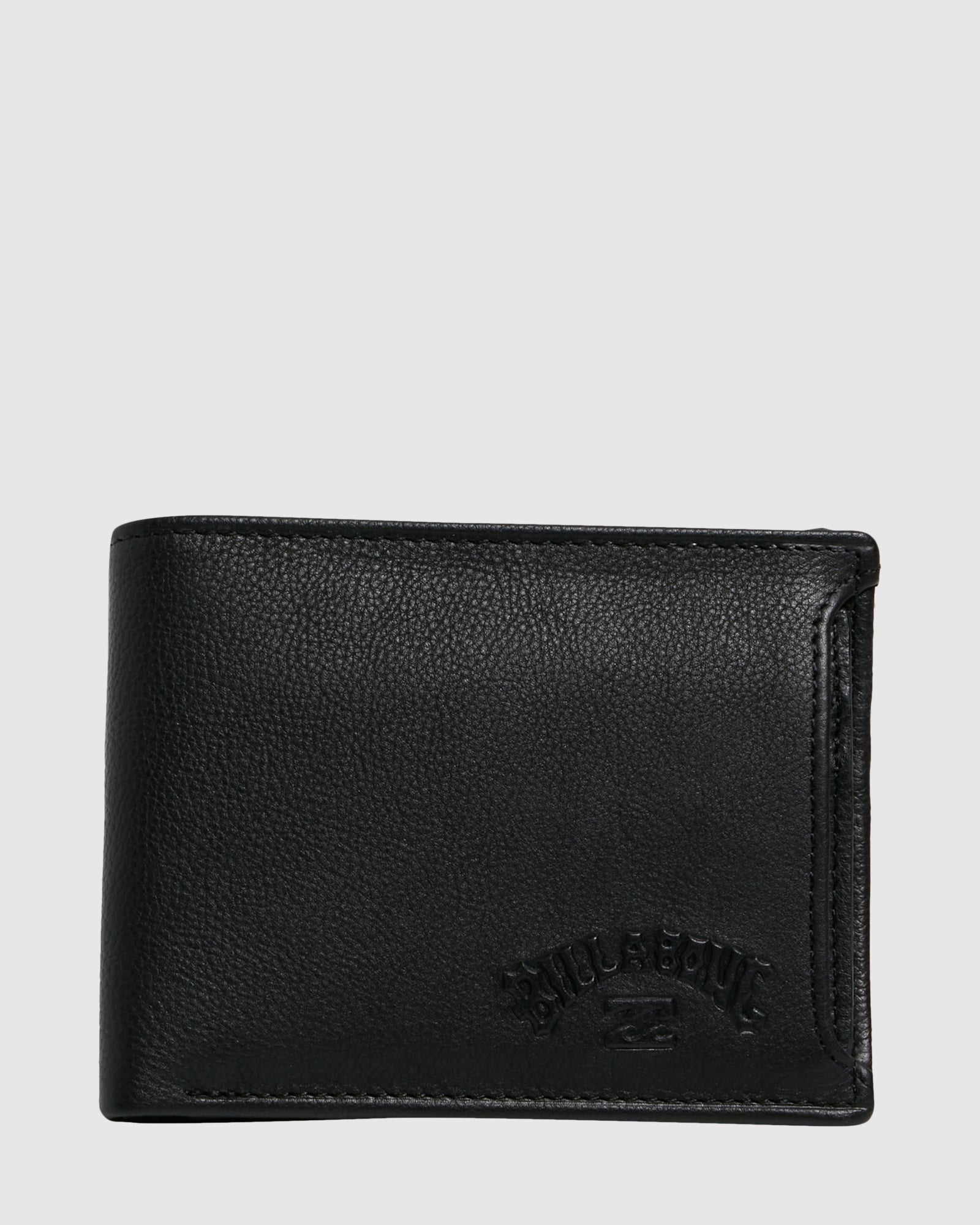 Mens Slim 2 In 1 Leather Wallet - BLACK | Billabong AU