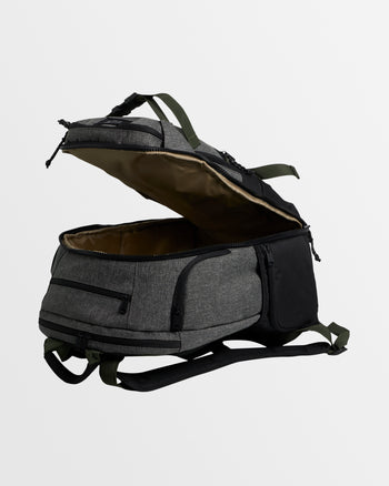 Mens Combat OG Backpack - DARK GREY HEATHER | Billabong AU