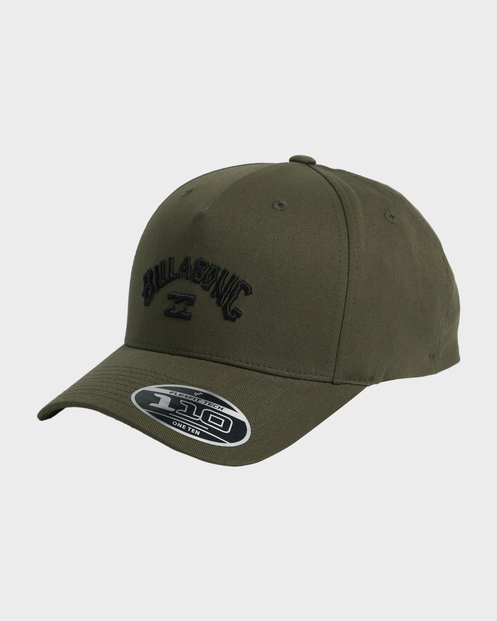 Mens Arch Flexfit 110 Snapback Cap - OLIVE | Billabong AU