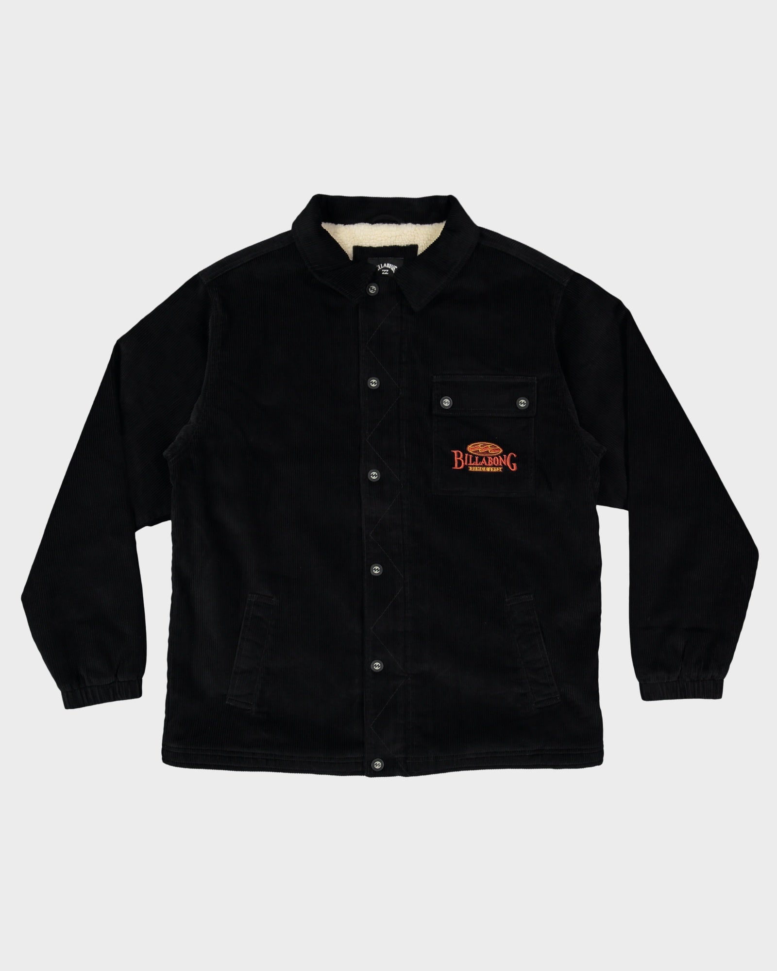 Mens King Corduroy Jacket - WASHED BLACK | Billabong AU