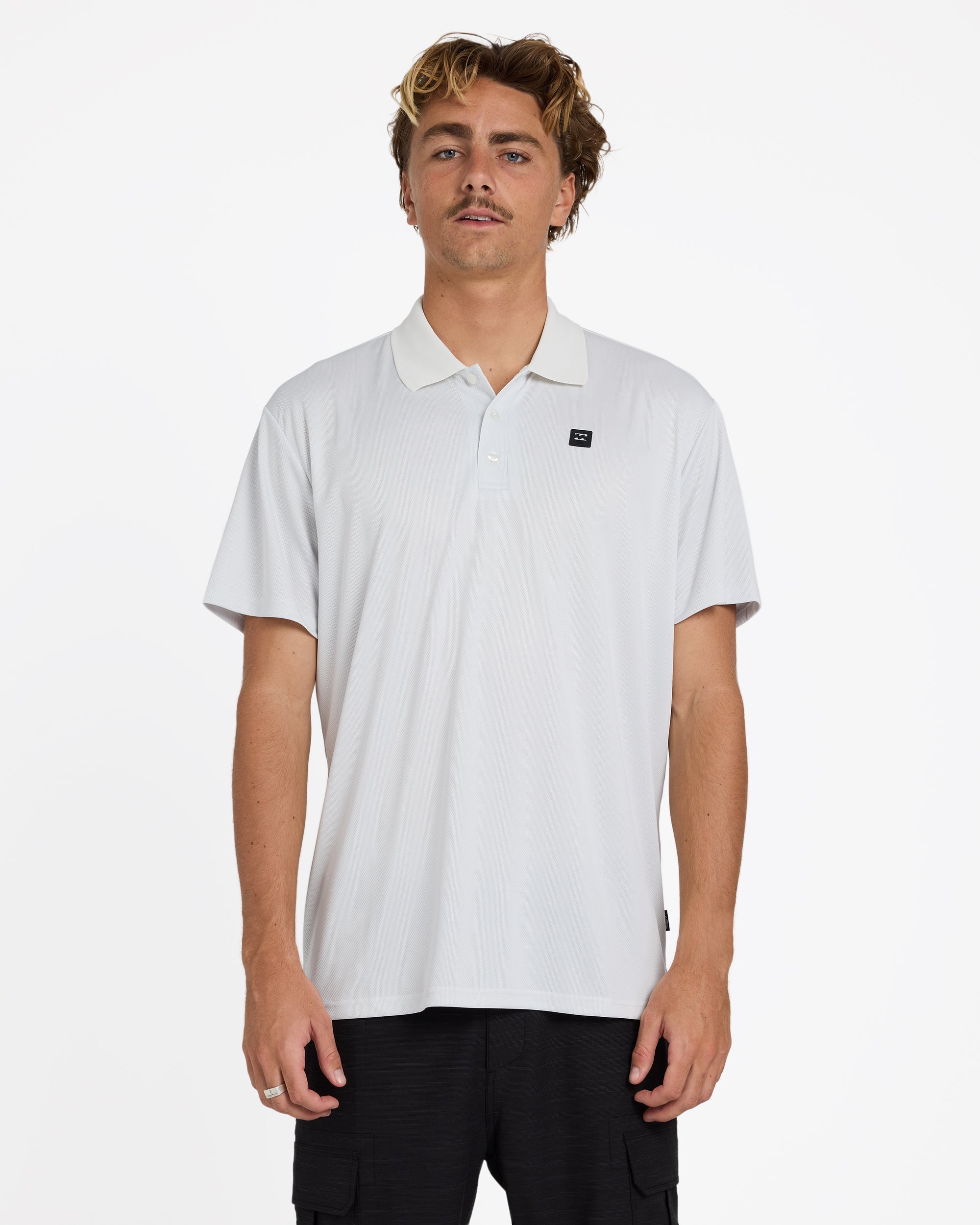 Mens A/Div Polo Shirt - GREY MIST | Billabong AU