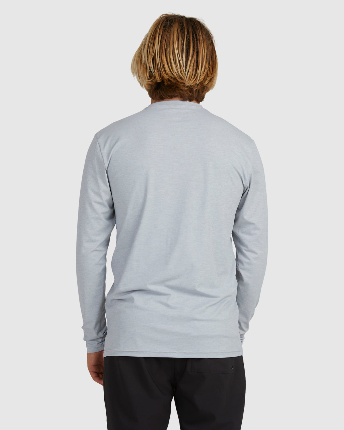 Mens Shoreline Loose Fit Rash Vest – Light Grey Heather – Billabong AU
