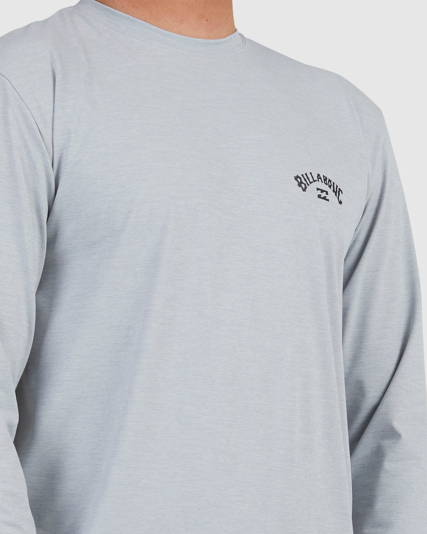 Mens Shoreline Loose Fit Rash Vest – Light Grey Heather – Billabong AU
