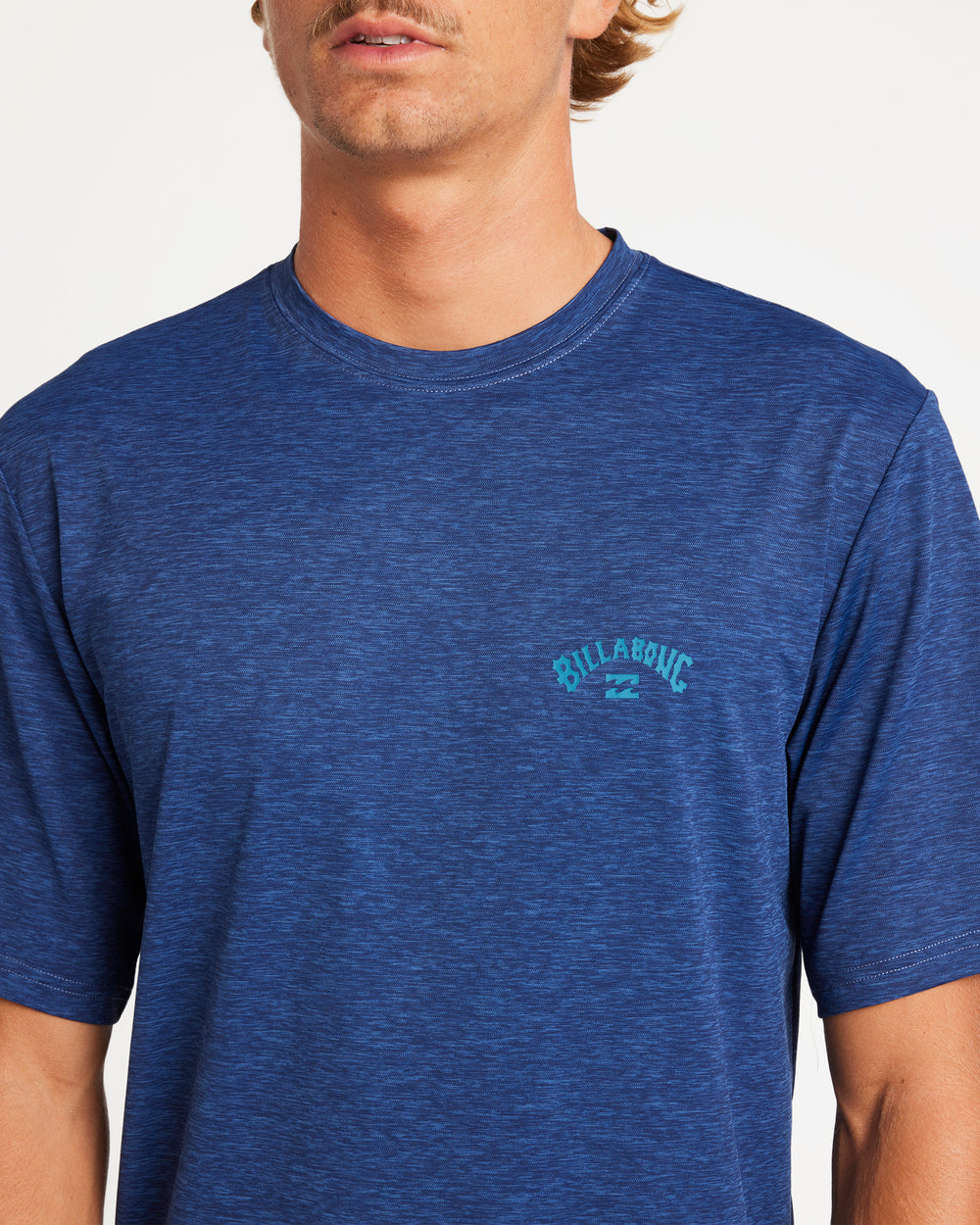 Mens Shoreline Loose Fit Rash Vest – Denim Heather – Billabong AU