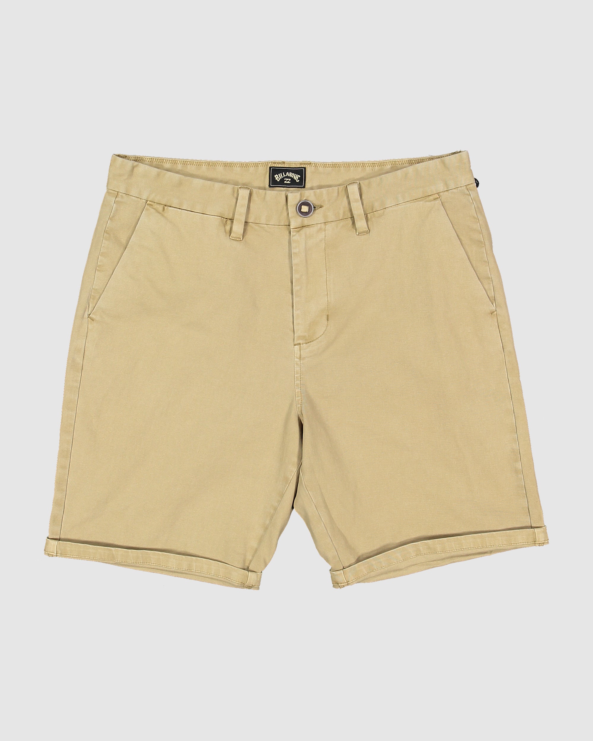 Mens Wave Wash Twill 19" Shorts - KHAKI | Billabong AU