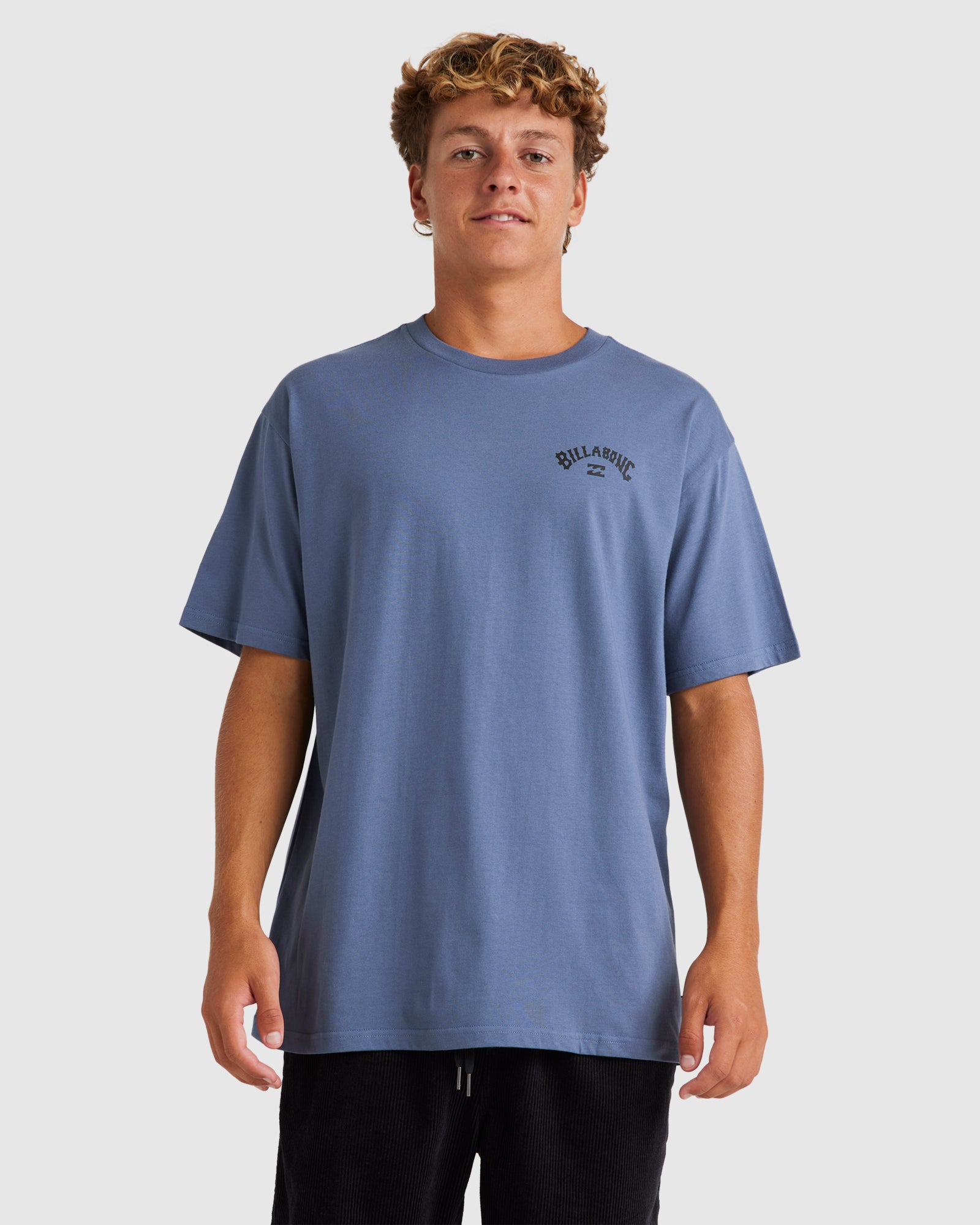 Mens Team Arch T-Shirt - SLATE BLUE | Billabong AU