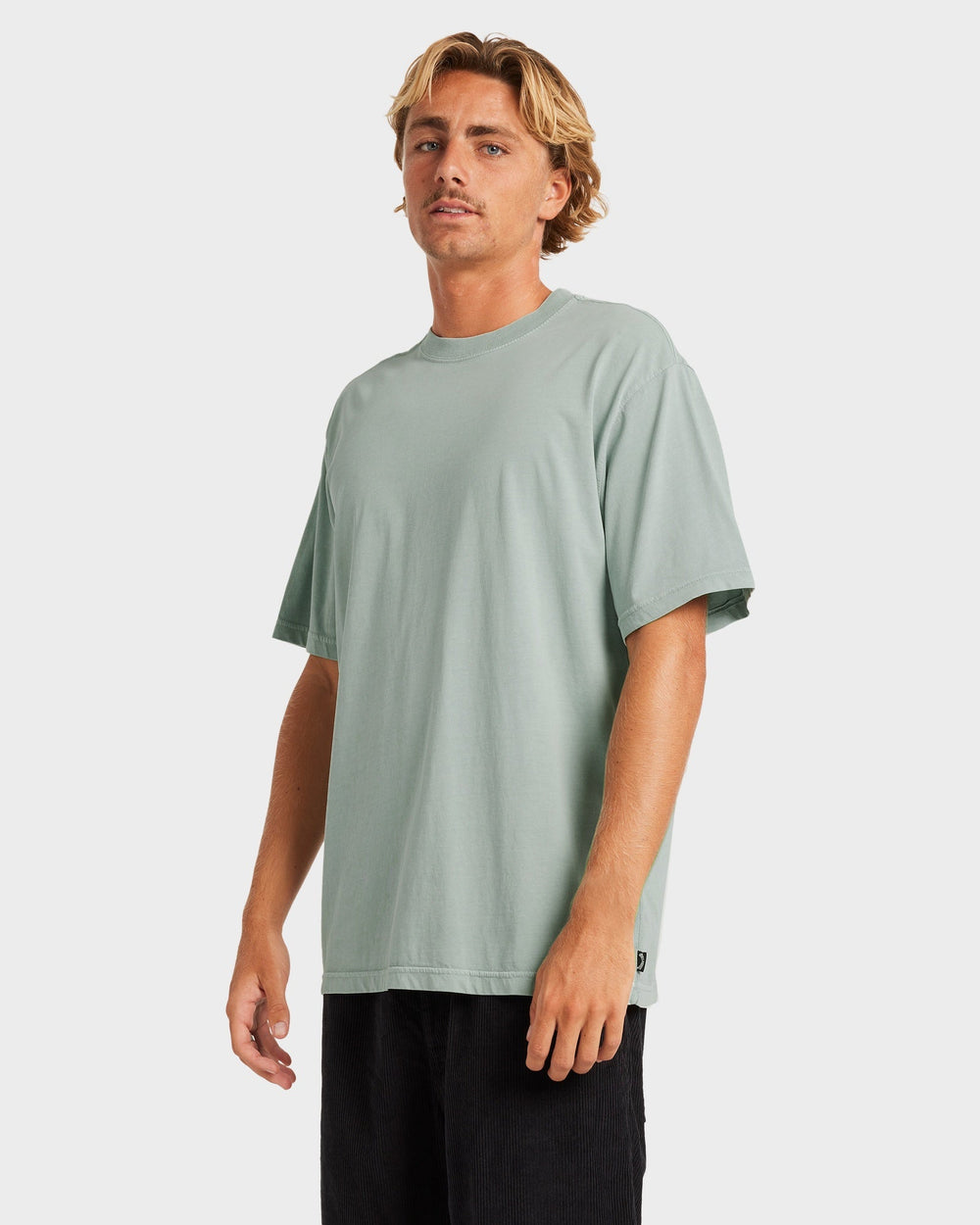 Mens Premium Wave Washed T-Shirt – Jade – Billabong AU